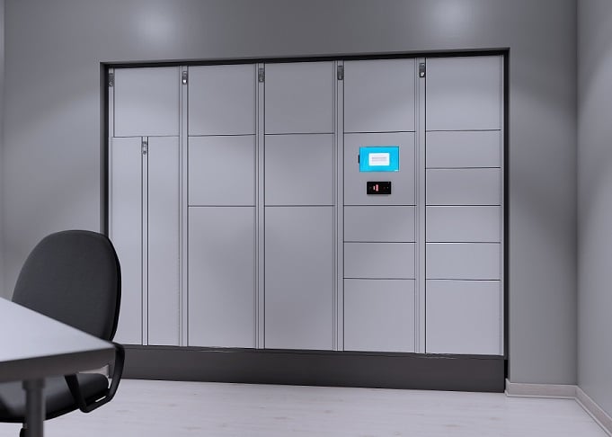 High Security Smart Lockers | Real Time Networks